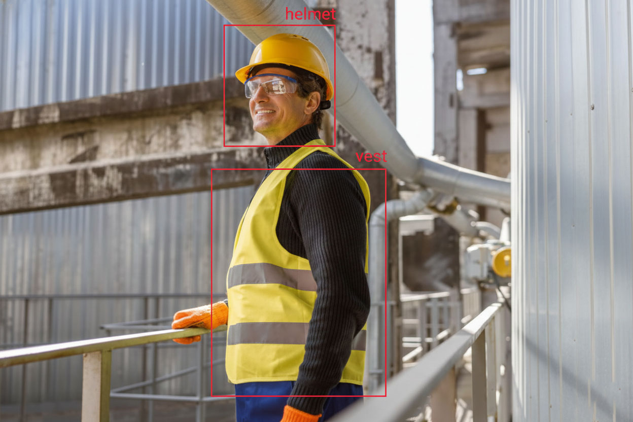 PPE Detection for Ignitis Group | Computer Vision Safety | Agmis